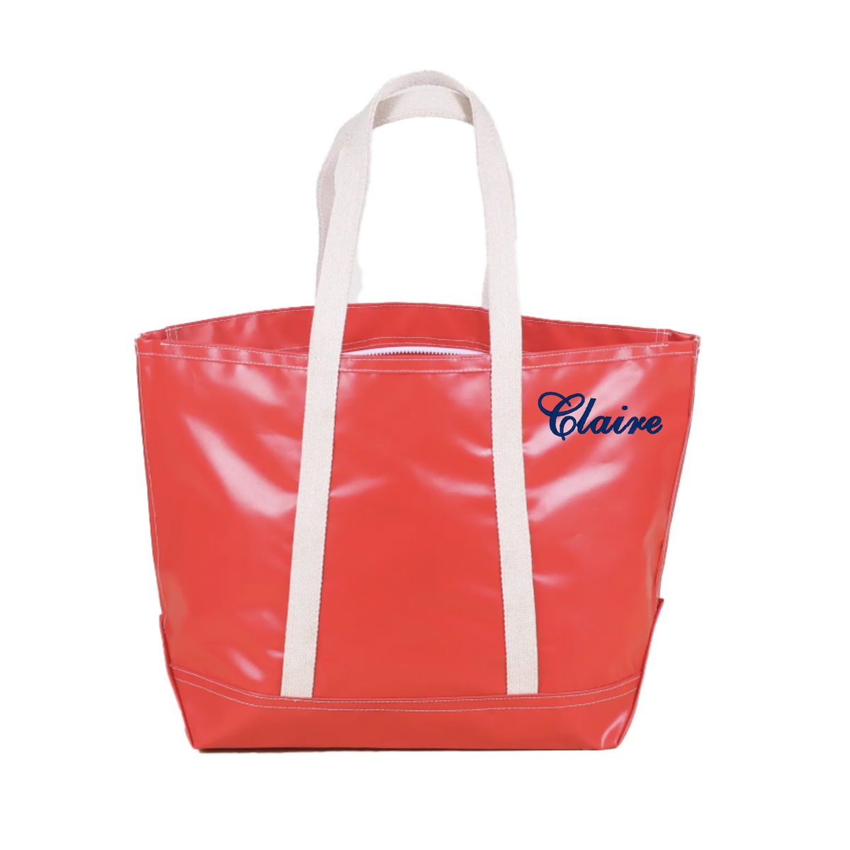 Waterproof Splash Tote, Red – Stitchmonograms